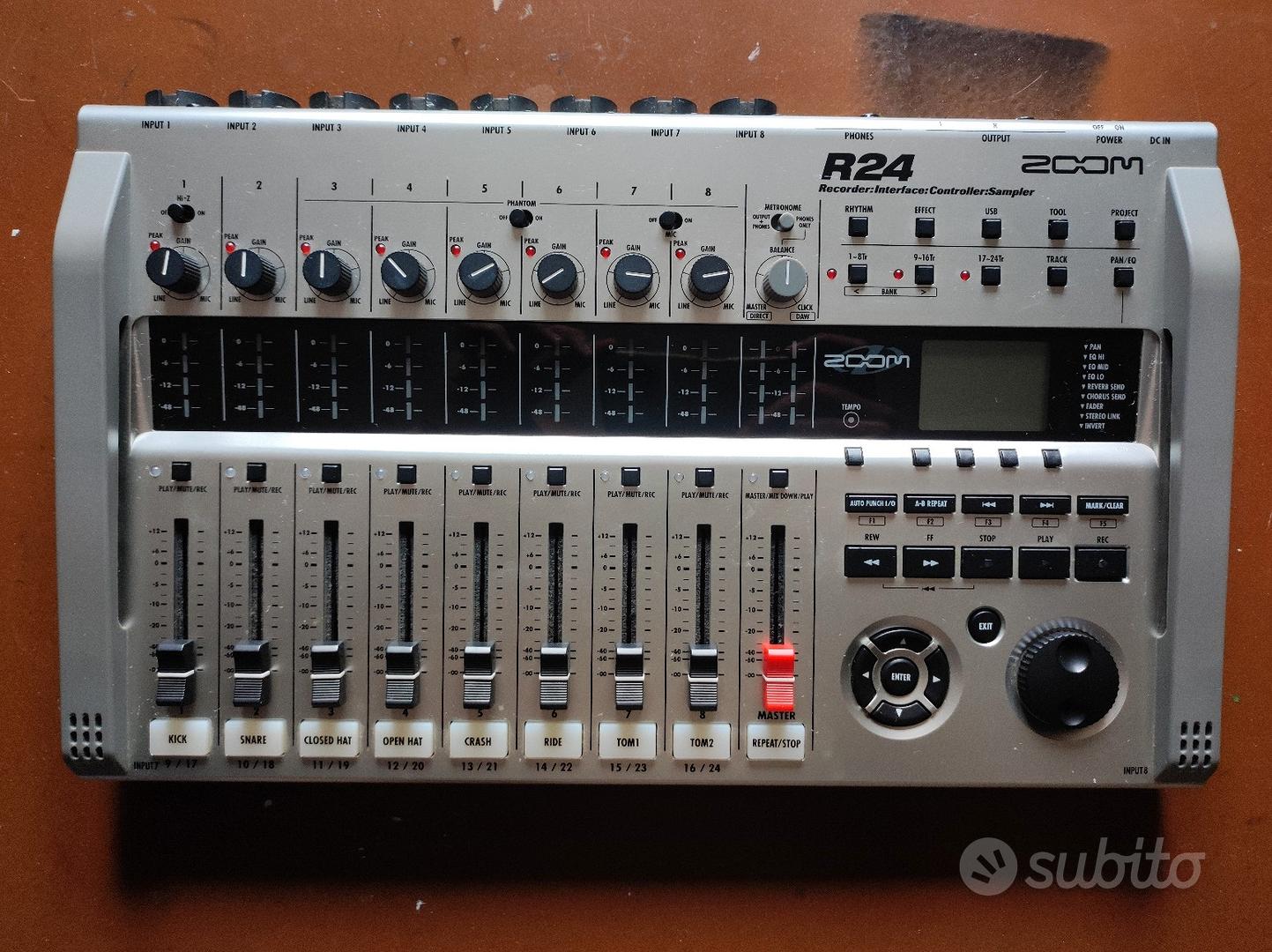 Zoom R24 mixer, registratore multitraccia, ecc! - Strumenti Musicali In ...