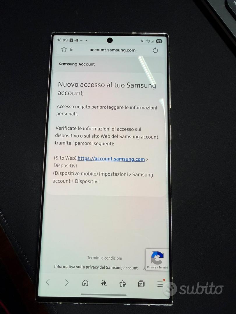 Samsung Galaxy S23 Ultra 512 GB - Telefonia In vendita a Palermo