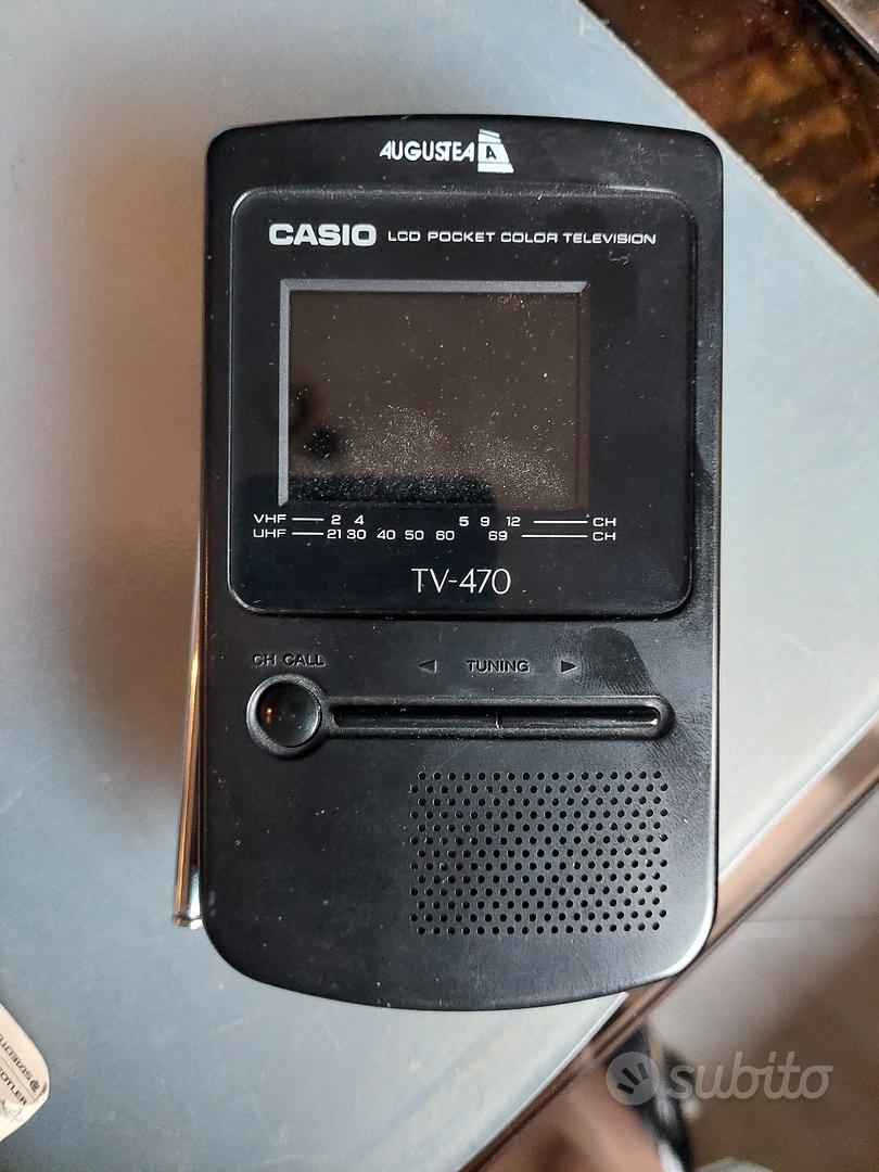 CASIO TV PORTATILE TV-470 - Audio/Video In vendita a Roma