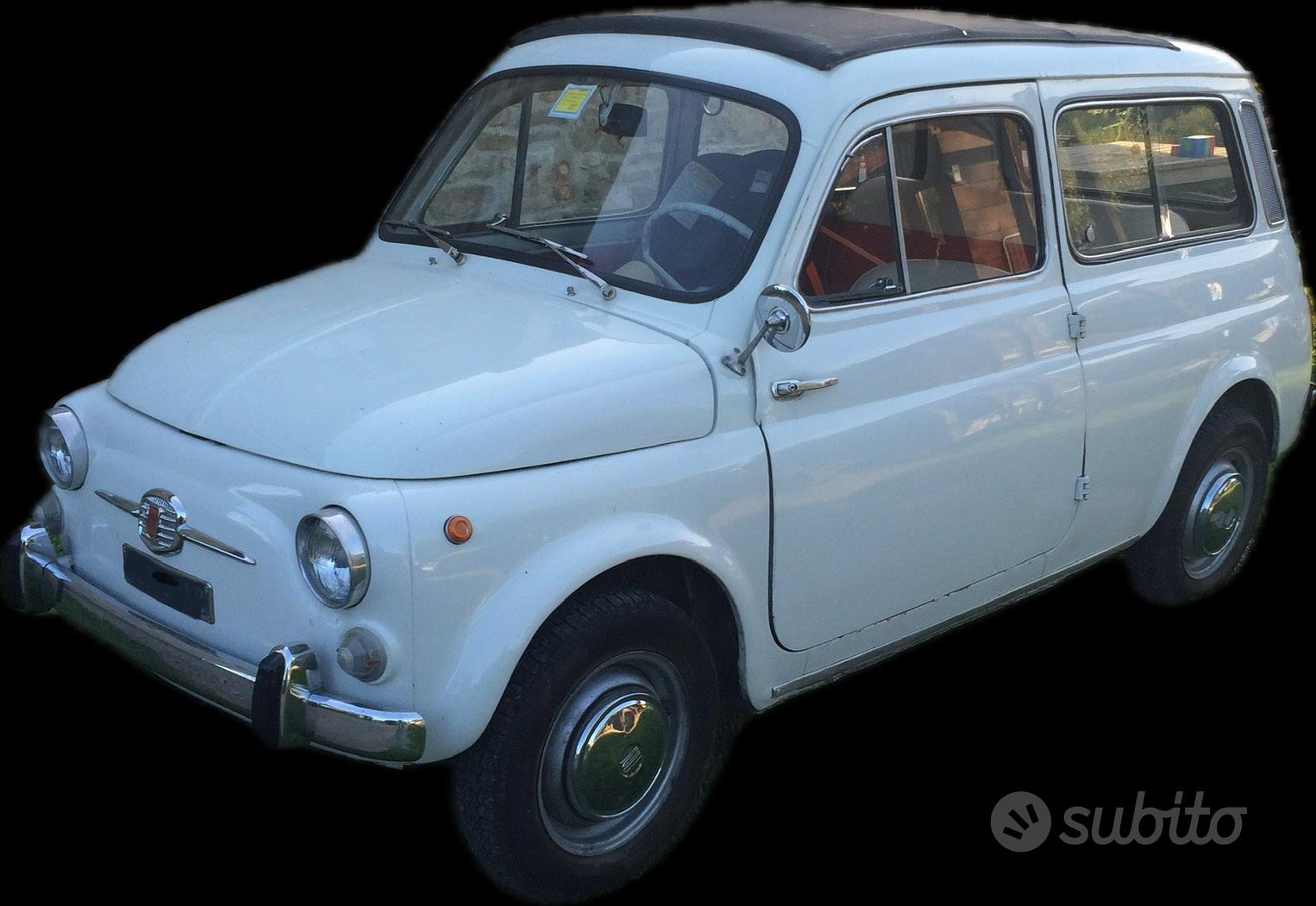 FIAT 500 GIARDINIERA del 1965 con TETTO APRIBILE - Auto In vendita a ...