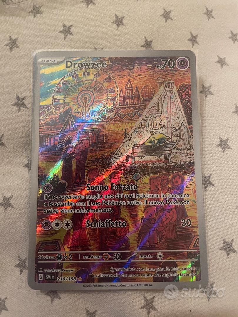 drawzee carta pokemon full art - Collezionismo In vendita a Roma