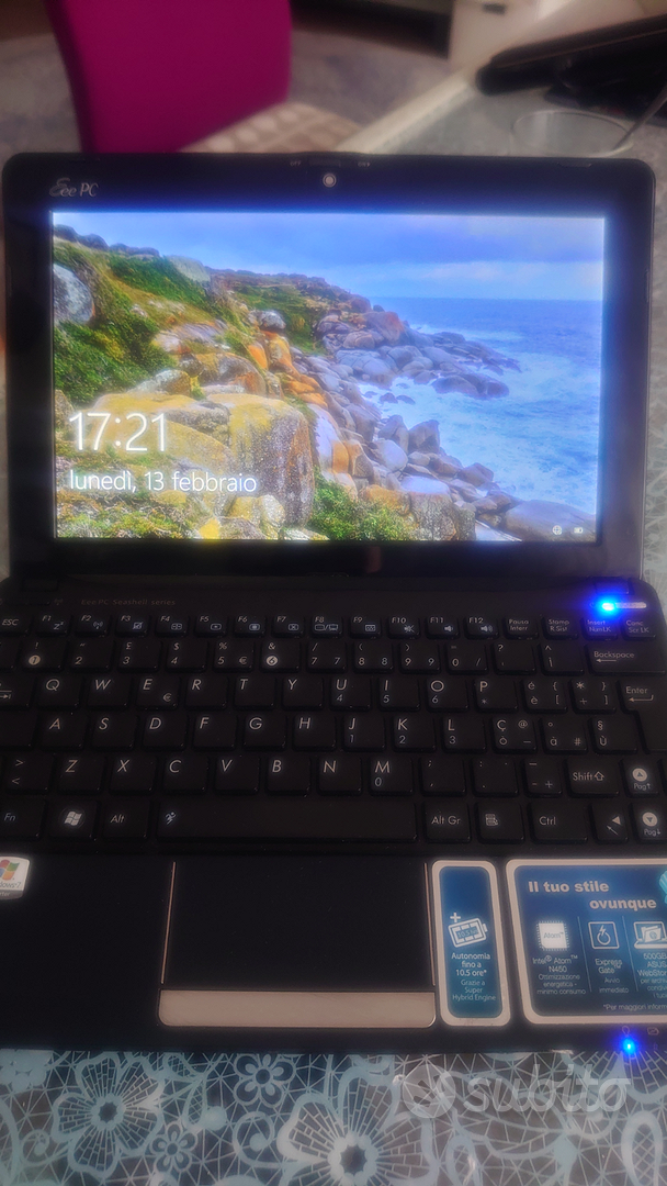 Mini pc Asus Eee PC Seashell 1015PE funzionante - Informatica In ...