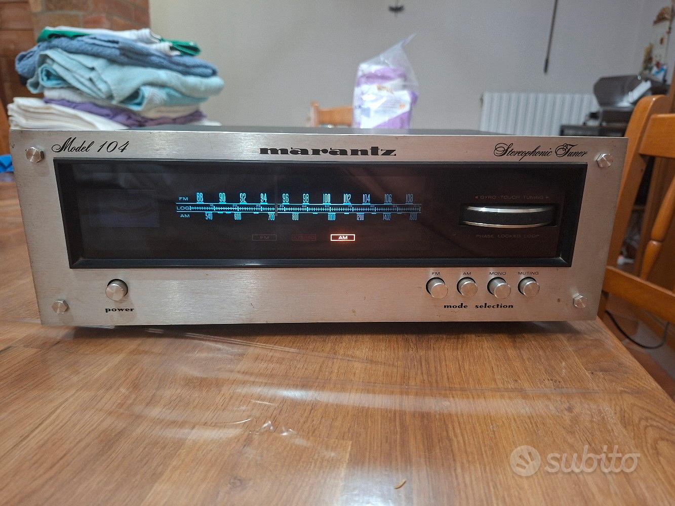 Marantz tuner model 104 - Audio/Video In vendita a Cremona