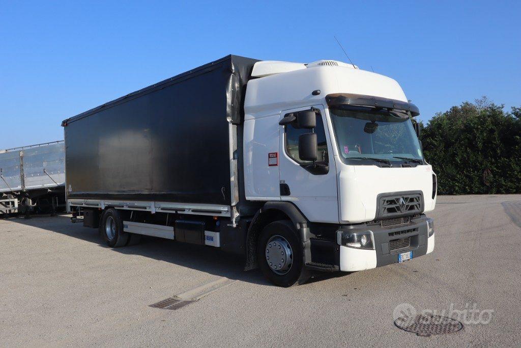 Subito - BTV TRUCK s.r.l - RENAULT D 18 MOTRICE CENTINATA 2 ASSI CON SPONDE - Veicoli ...