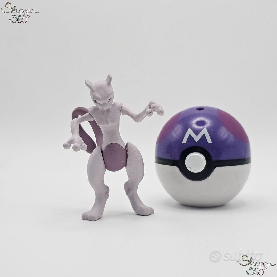 Action Figure Pokémon Mewtwo più Master Ball - Collezionismo In vendita ...