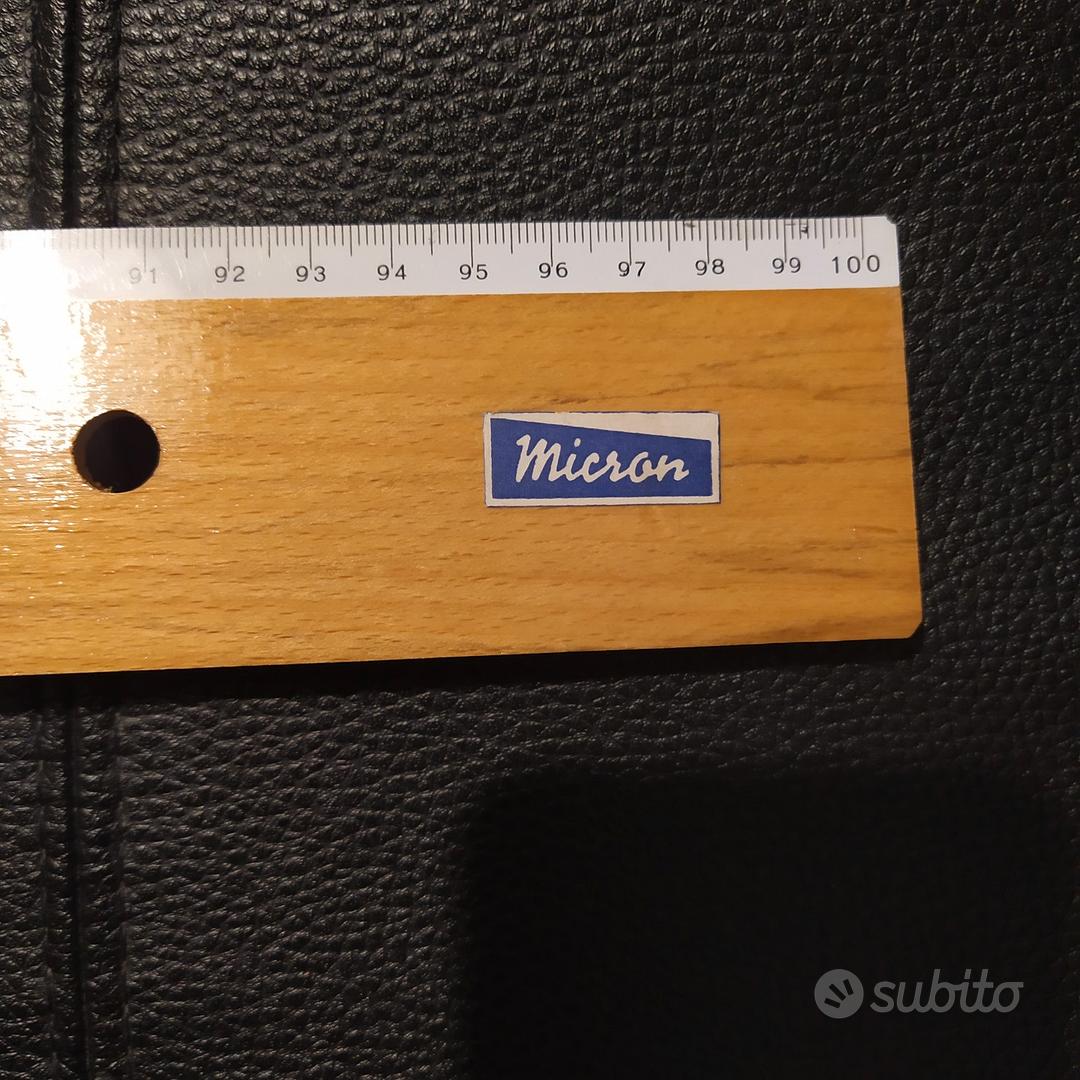 Riga a "T" in legno con goniometro - Collezionismo In vendita a Palermo