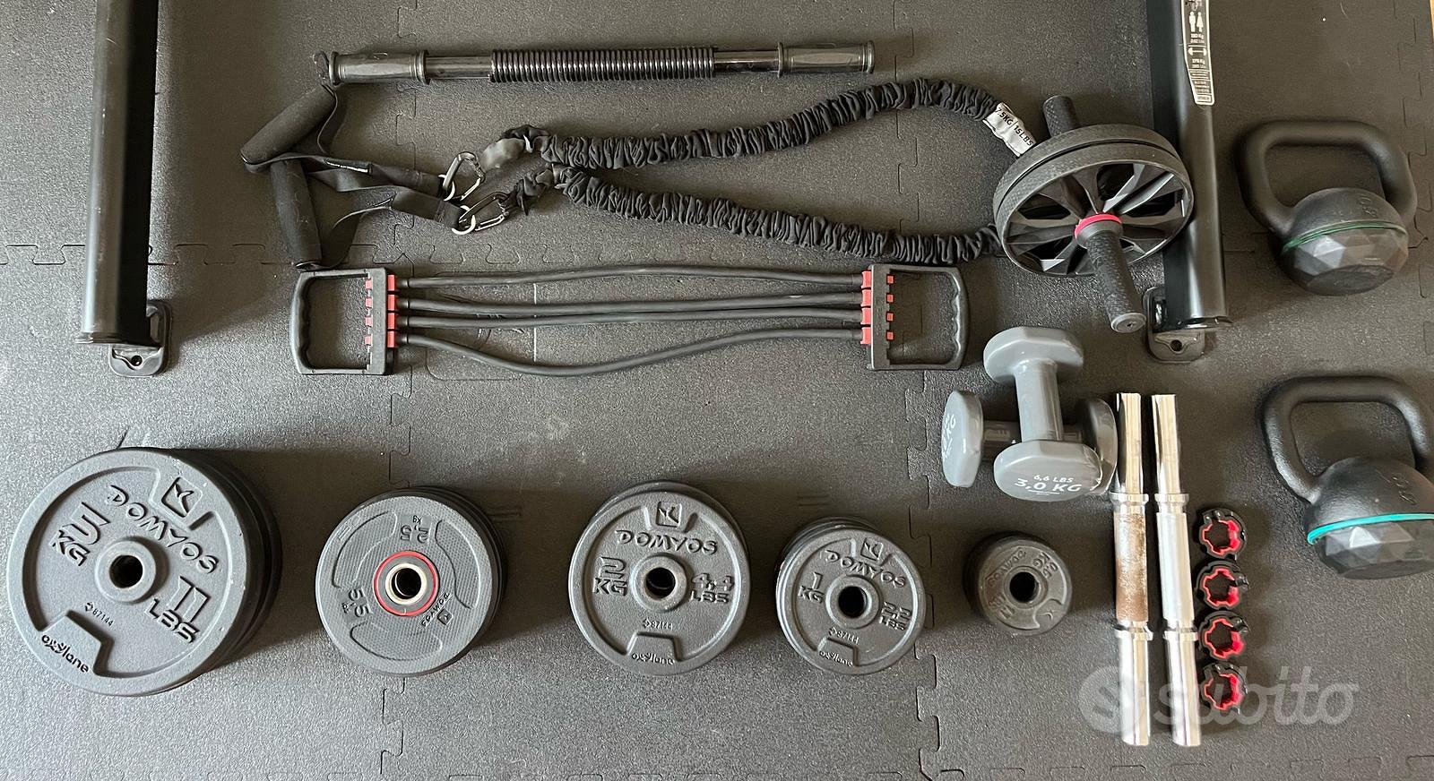 Home Gym palestra con manubri pesi e bilancieri - Sports In vendita a ...