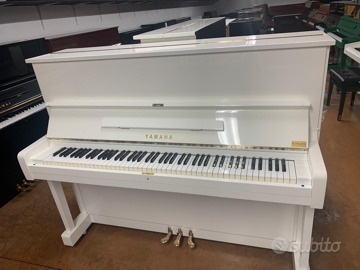 Subito - LONGATO PIANOFORTI - YAMAHA U1-PIANOFORTE YAMAHA U1 BIANCO "RIGENERATO" - Strumenti ...