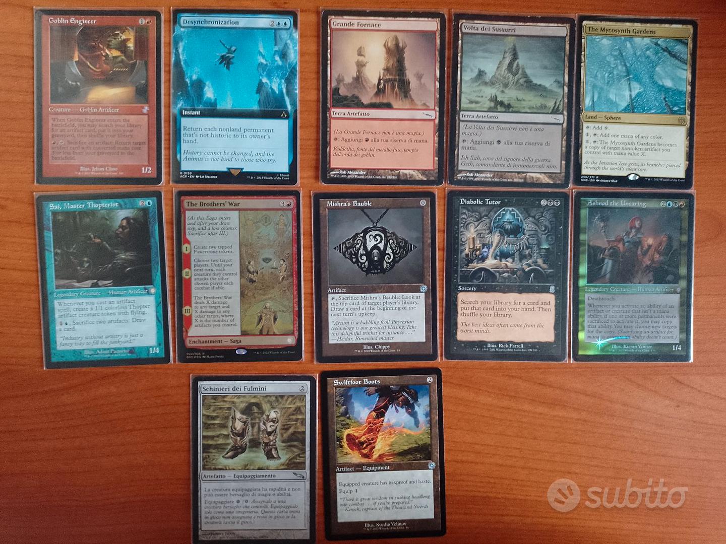 MTG Mazzo Commander Ashnod the Uncaring (Artifacts - Collezionismo In ...