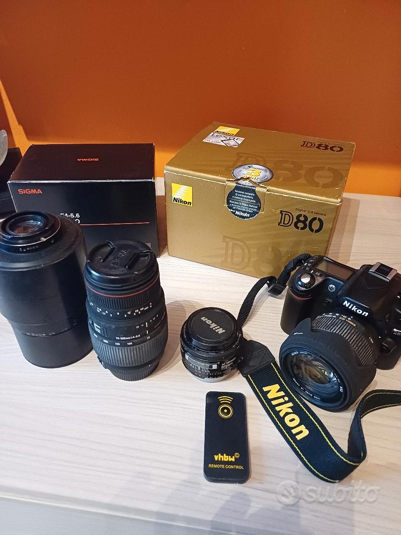 Reflex Nikon D80 - Fotografia In vendita a Genova