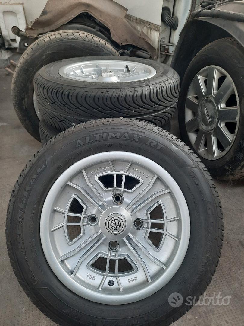 Cerchi in lega Melber 14" Per Maggiolone / Fulvia - Accessori Auto In ...