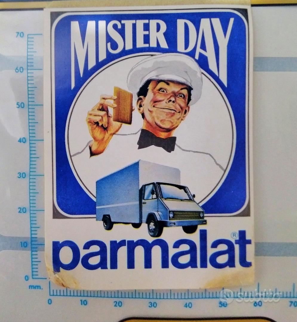 Mister Day Parmalat-Sticker Adesivo Anni '80 - Collezionismo In vendita ...