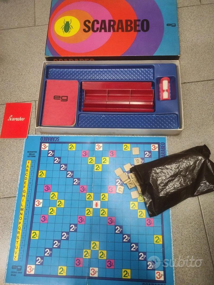 SCARABEO lotto 2 giochi scatola VINTAGE anni 70 - Collezionismo In ...