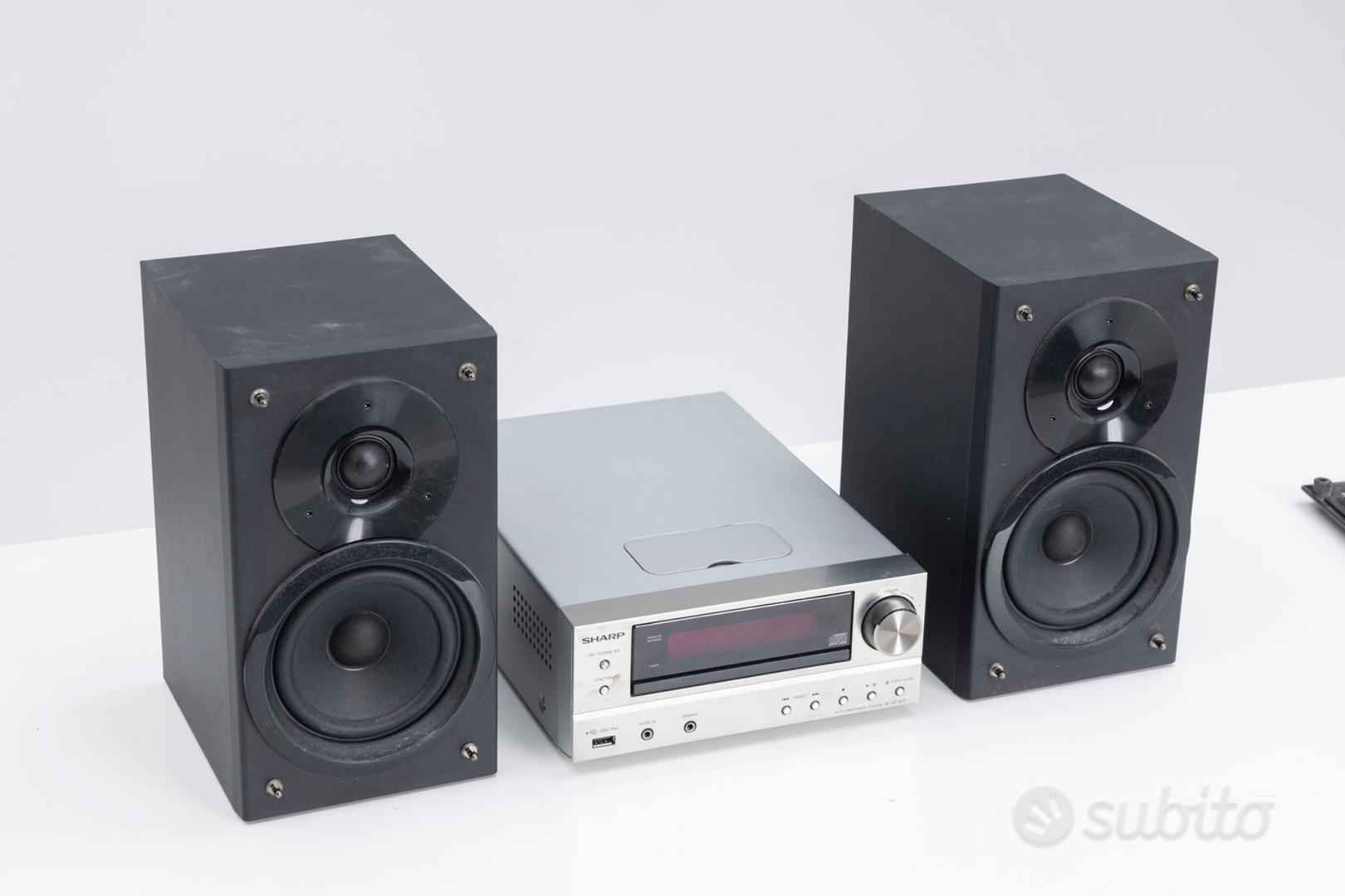 SHARP mini stereo hi-fi 100W XL-HF401PH - Audio/Video In vendita a Brescia