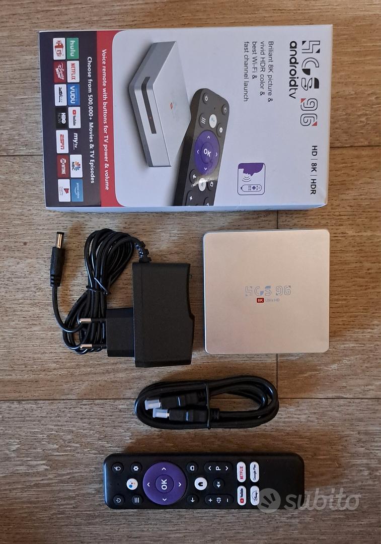 Mini Android TV Box, 4GB RAM 16GB ROM HD 8K UHD 3D - Audio/Video In ...