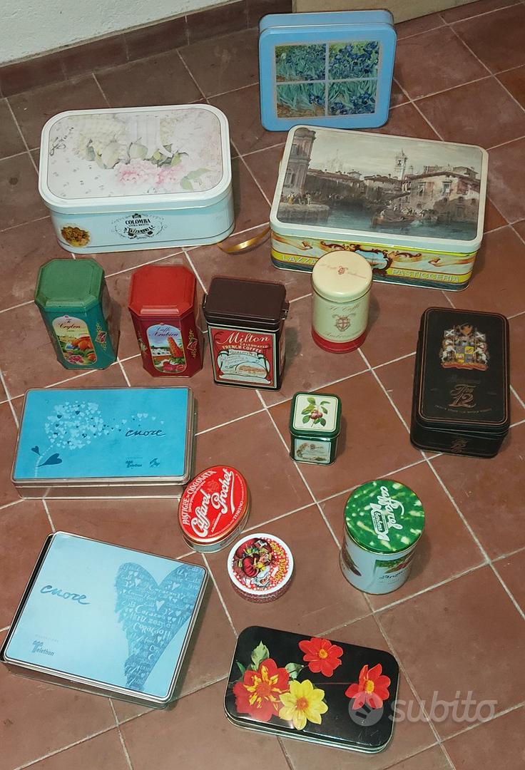 Latta scatole varie da collezione - Collezionismo In vendita a Monza e ...