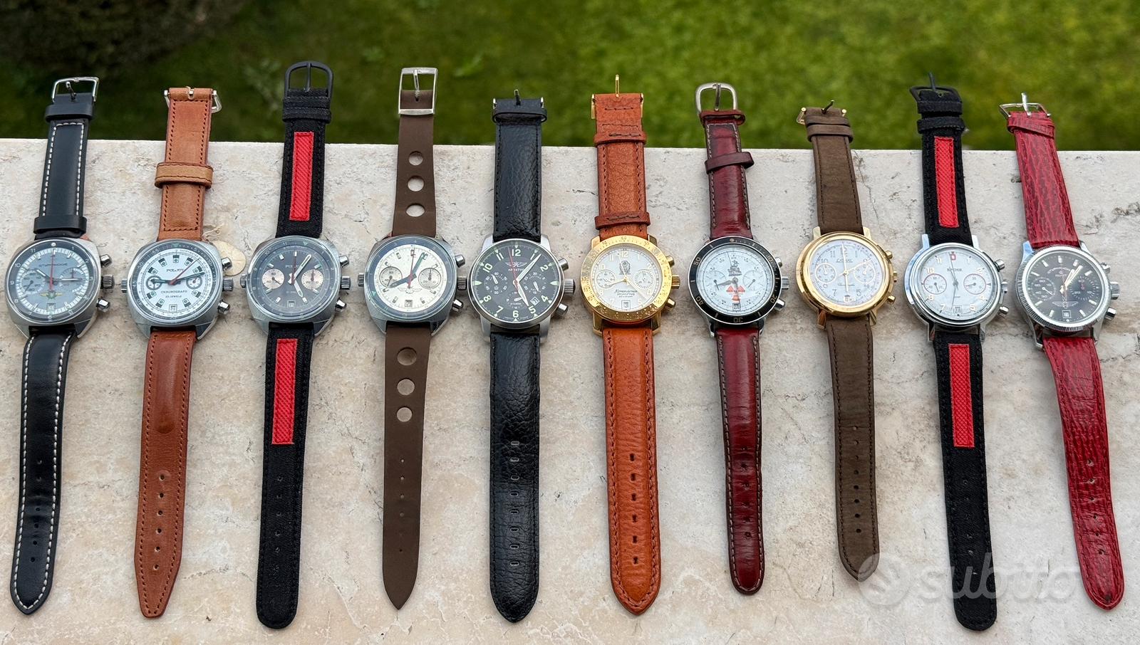 Poljot 3133 Chronograph Orologio Russo Urss Soviet - Abbigliamento e ...