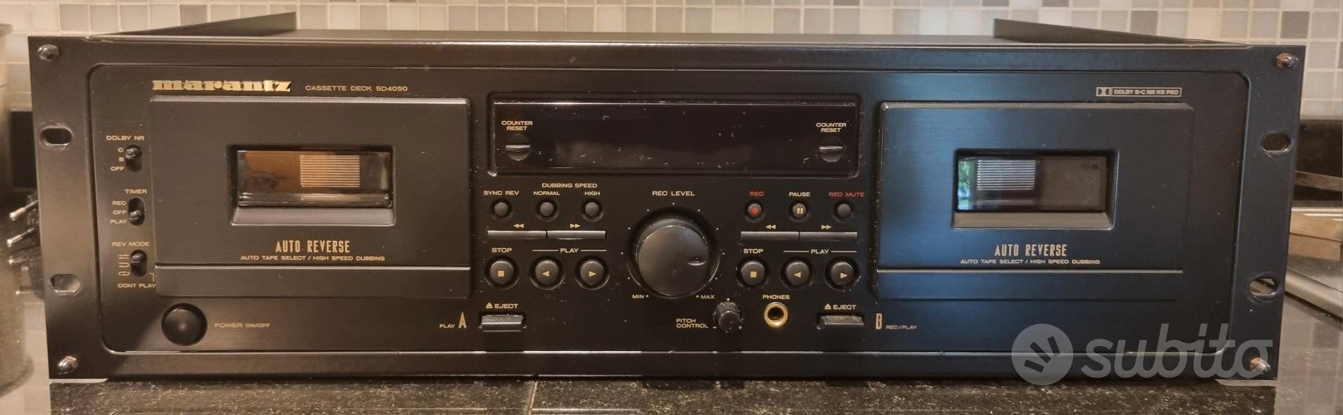 Marantz SD4050 Dual Cassette deck auto reverse - Audio/Video In vendita ...