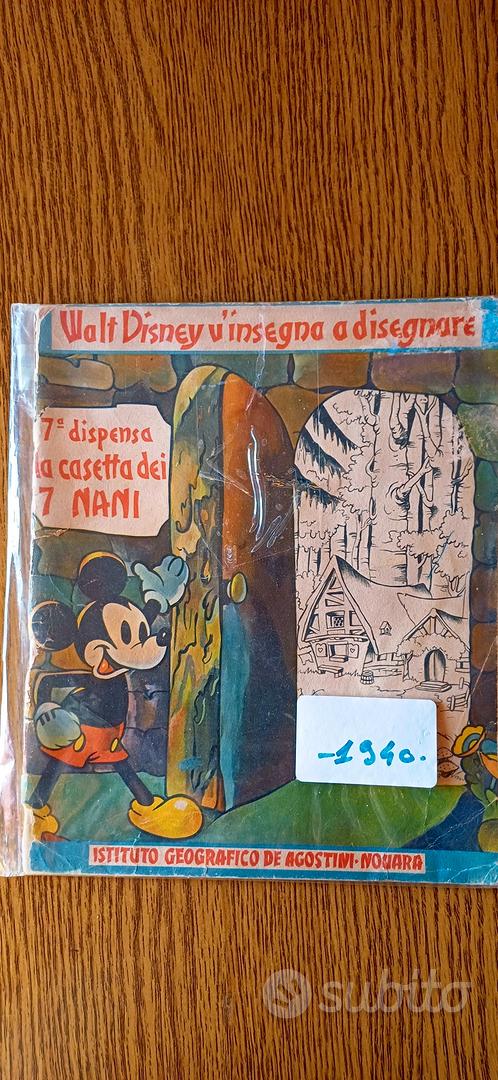 Walt Disney – “La Casetta dei 7 Nani” – 1940 - Collezionismo In vendita ...