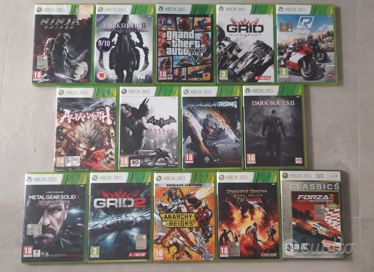 Giochi gioco xbox360 xbox 360 - Console e Videogiochi In vendita a ...