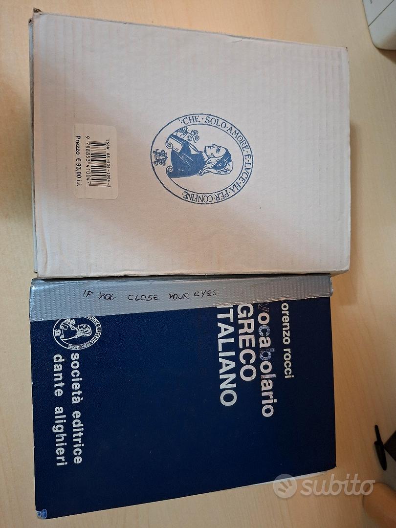 ROCCI vocabolario Greco Italiano - Libri e Riviste In vendita a Caserta