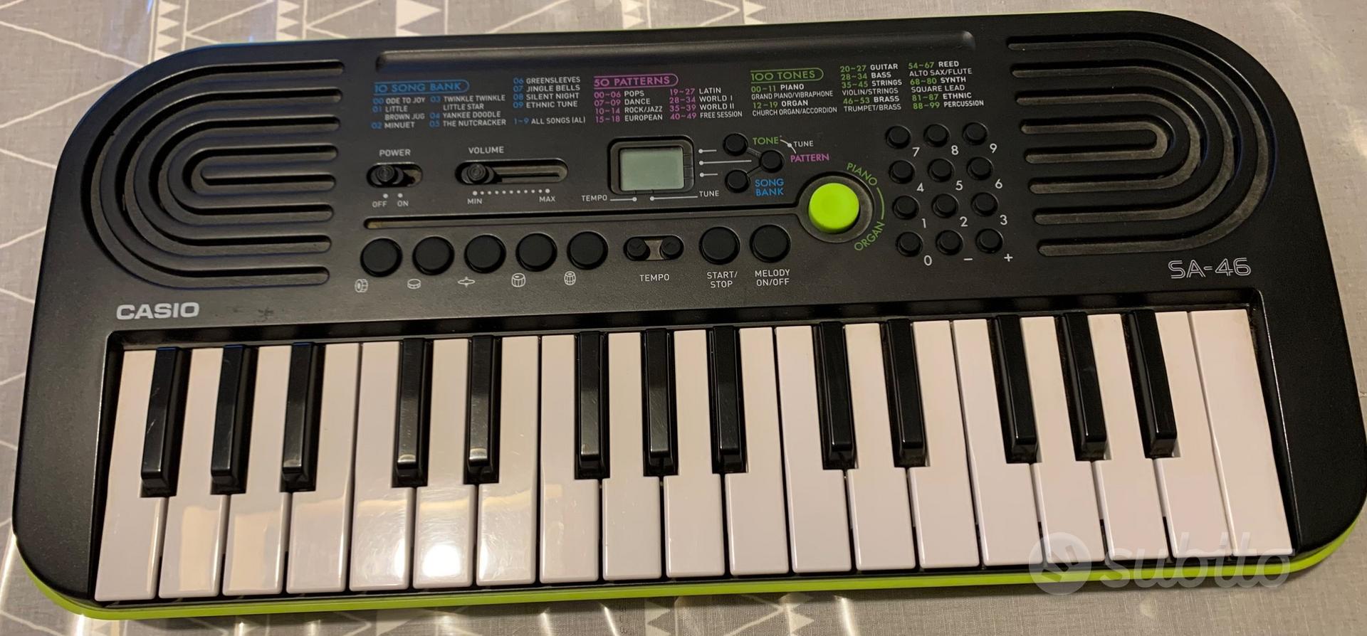 Tastiera portatile CASIO SA-46 32 tasti mini - Strumenti Musicali In ...