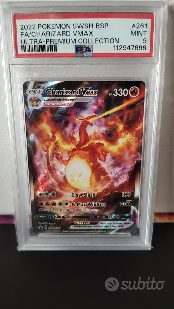 Charizard VMax SWSH 261 PSA 9 Eng - Collezionismo In vendita a Milano