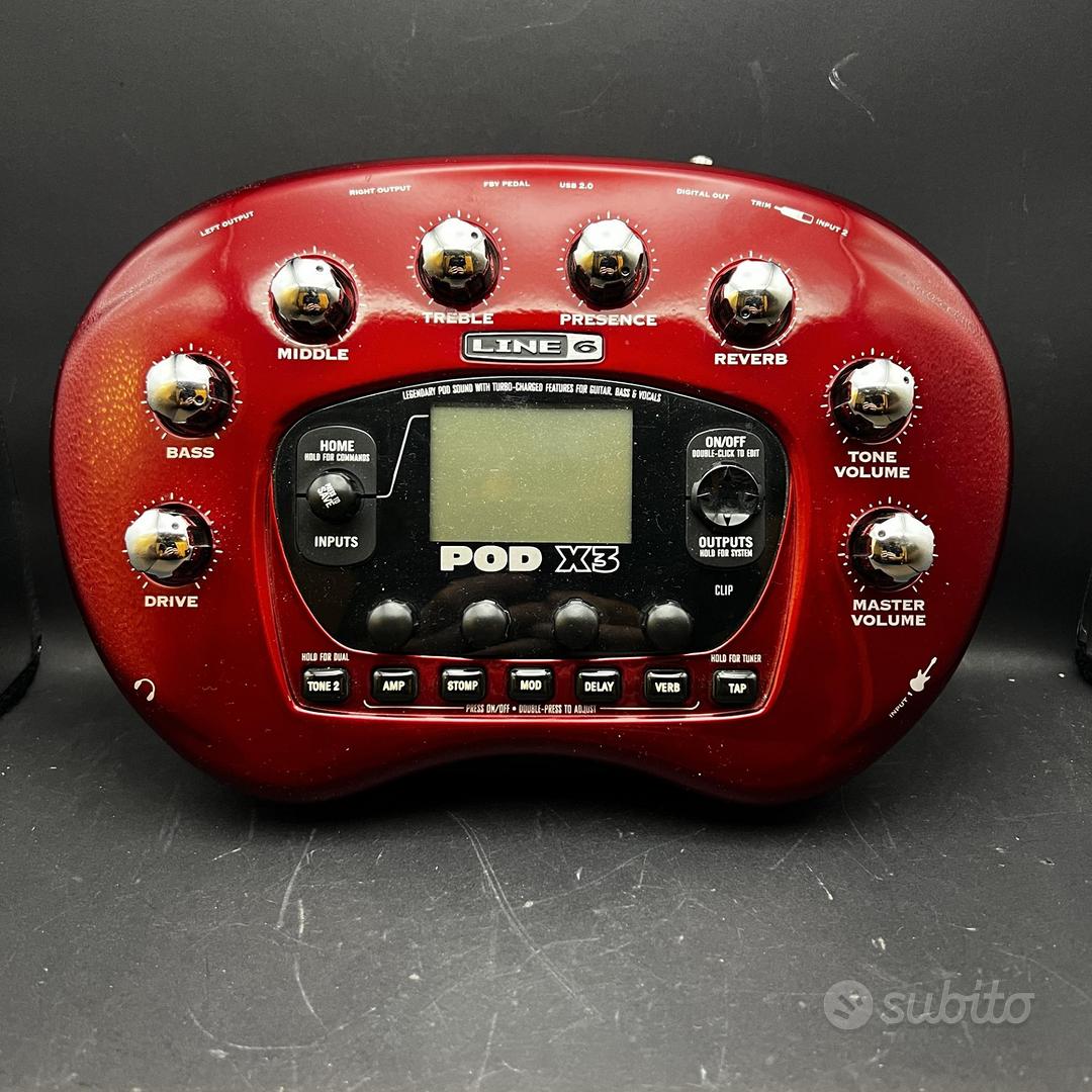 Subito - Music Works - LINE 6 - POD X3 + FBV EXPRESS - Strumenti ...