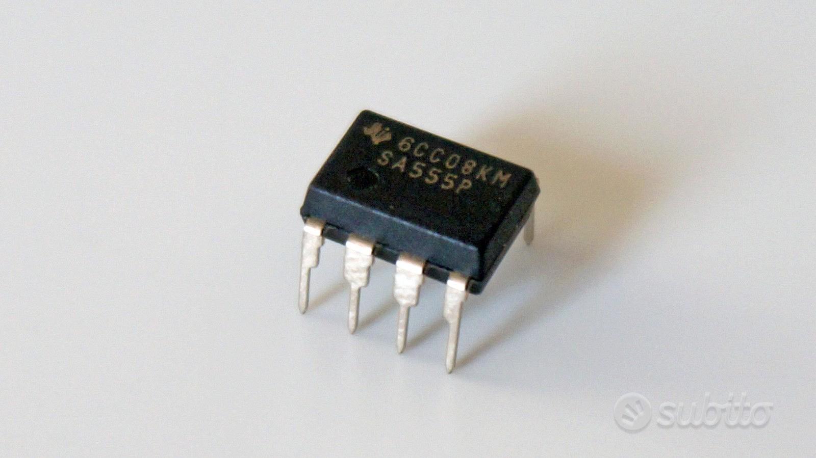 X13 Circuito Integrato SA555P NE555 - Timer DIP8 - Audio/Video In ...