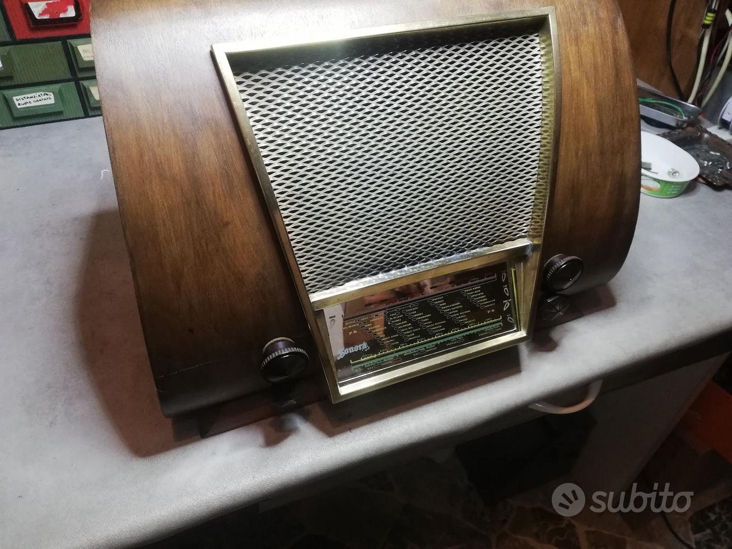 RADIO A VALVOLE – SONORA mod. Exellent 221 - Audio/Video In vendita a ...