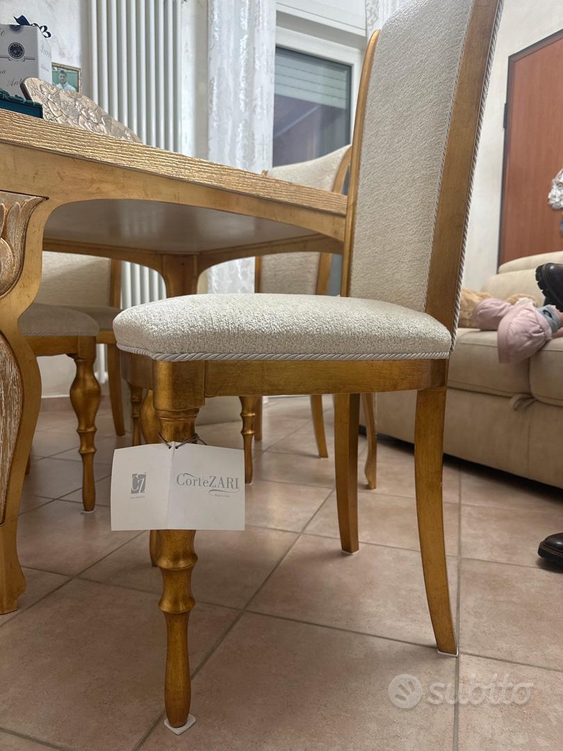 Tavolo con 4 sedie stile barocco di design - Arredamento e Casalinghi ...