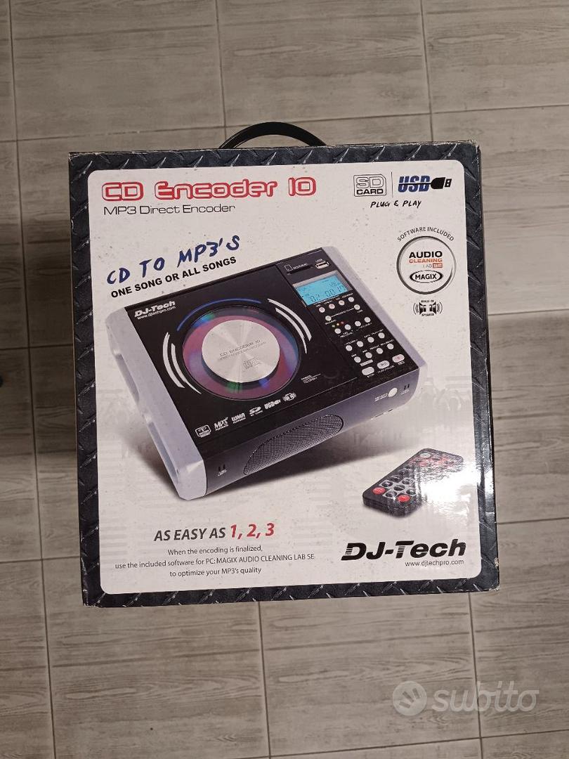 DJ-TECH CD ENCODER 10 - Audio/Video In vendita a Messina