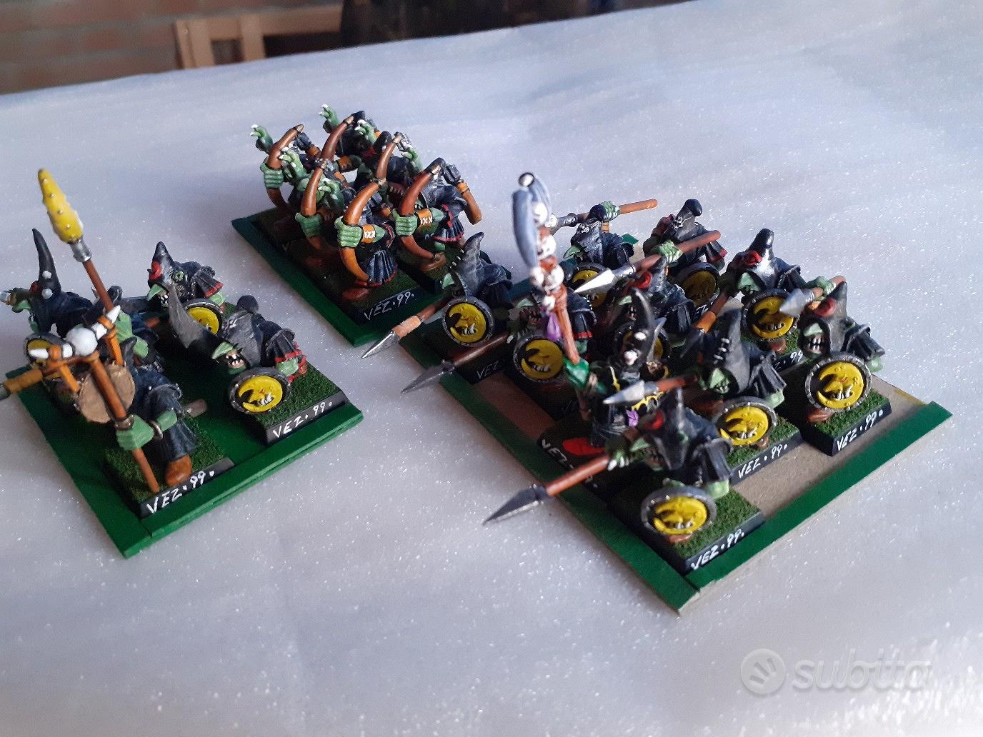 miniature warhammer fantasy citadel goblin - Collezionismo In vendita a ...