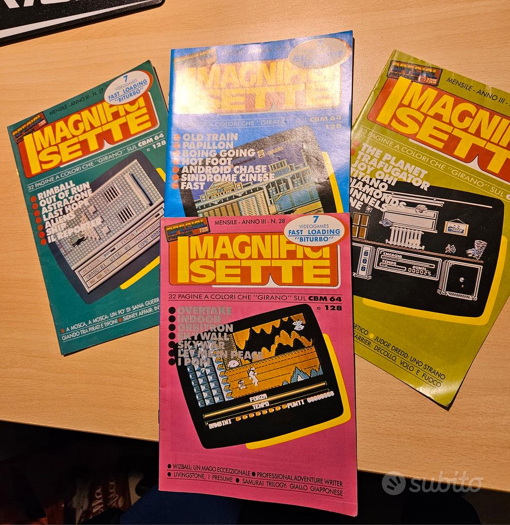Rivista videogame I Magnifici Sette anni 80 - Libri e Riviste In ...
