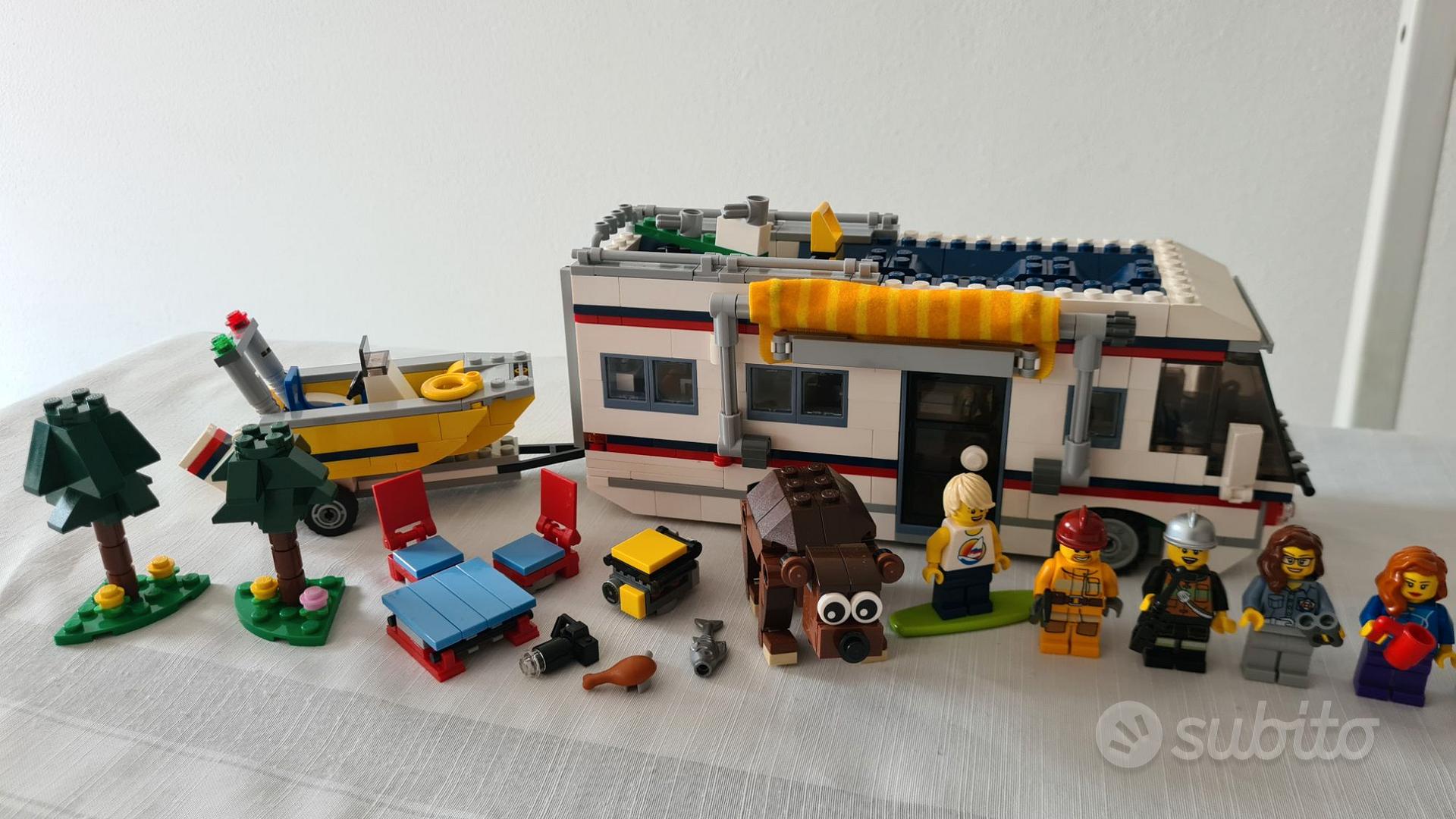 Lego Creator 31052 Vacanza sul Camper + minifigure - Collezionismo In ...
