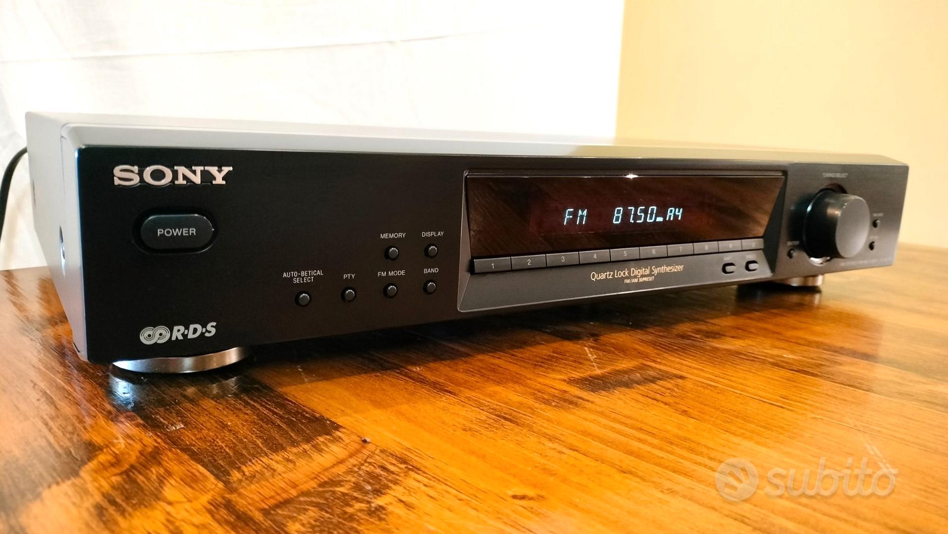 SINTONIZZATORE RADIO HI FI VINTAGE SONY RDS - Audio/Video In vendita a ...