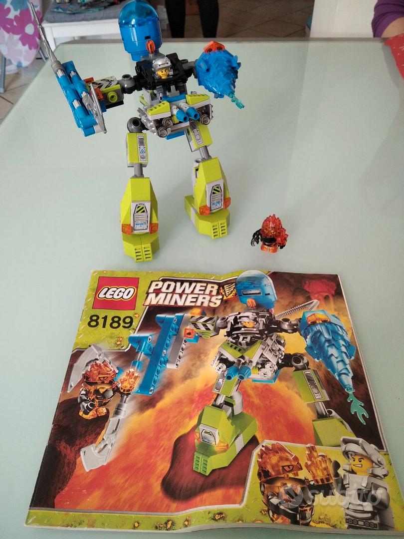 Set lego power miners 8189 completo con figure e i - Collezionismo In ...