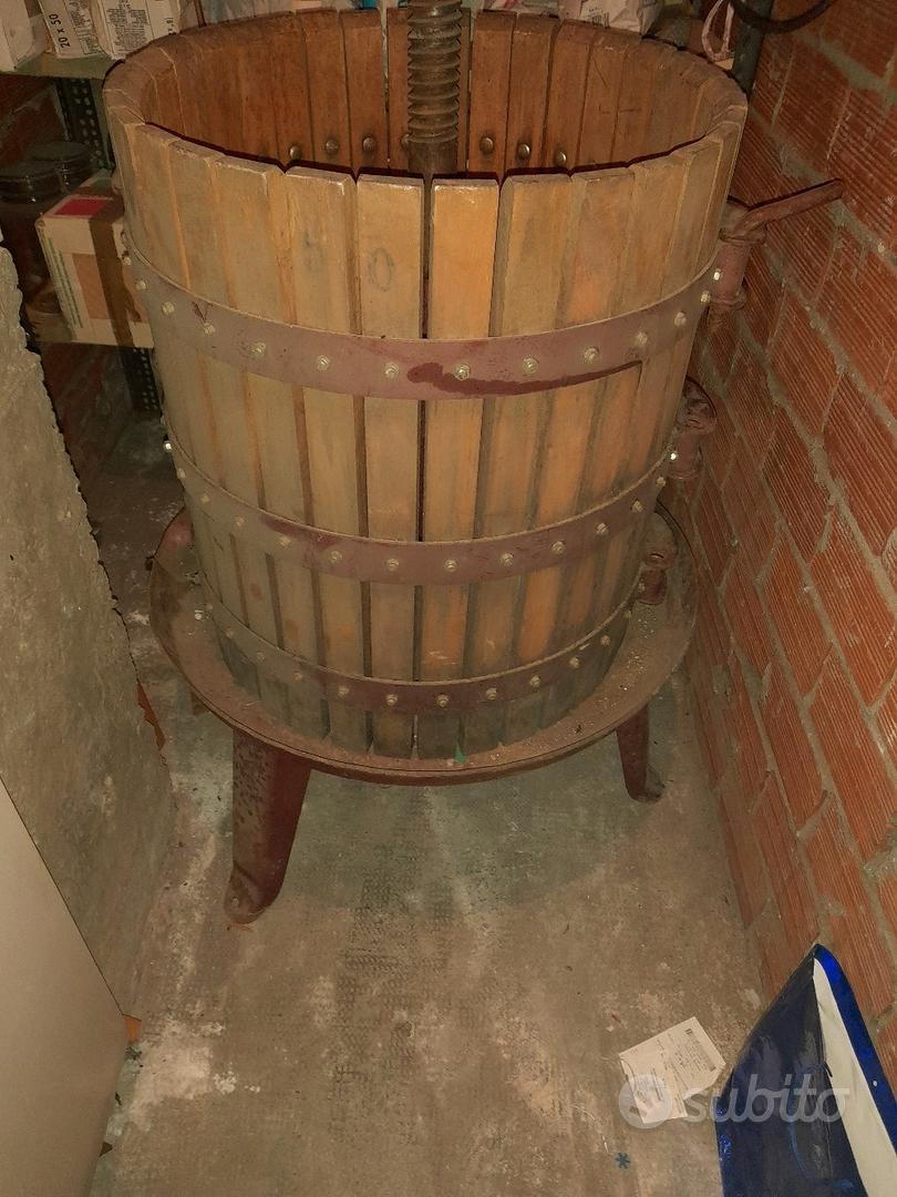 torchio per il vino + macchina macina uva - Giardino e Fai da te In ...