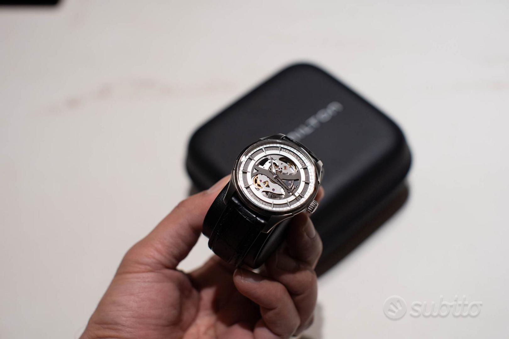 Hamilton Jazzmaster Viewmatic Skeleton Gent Auto - Abbigliamento e ...