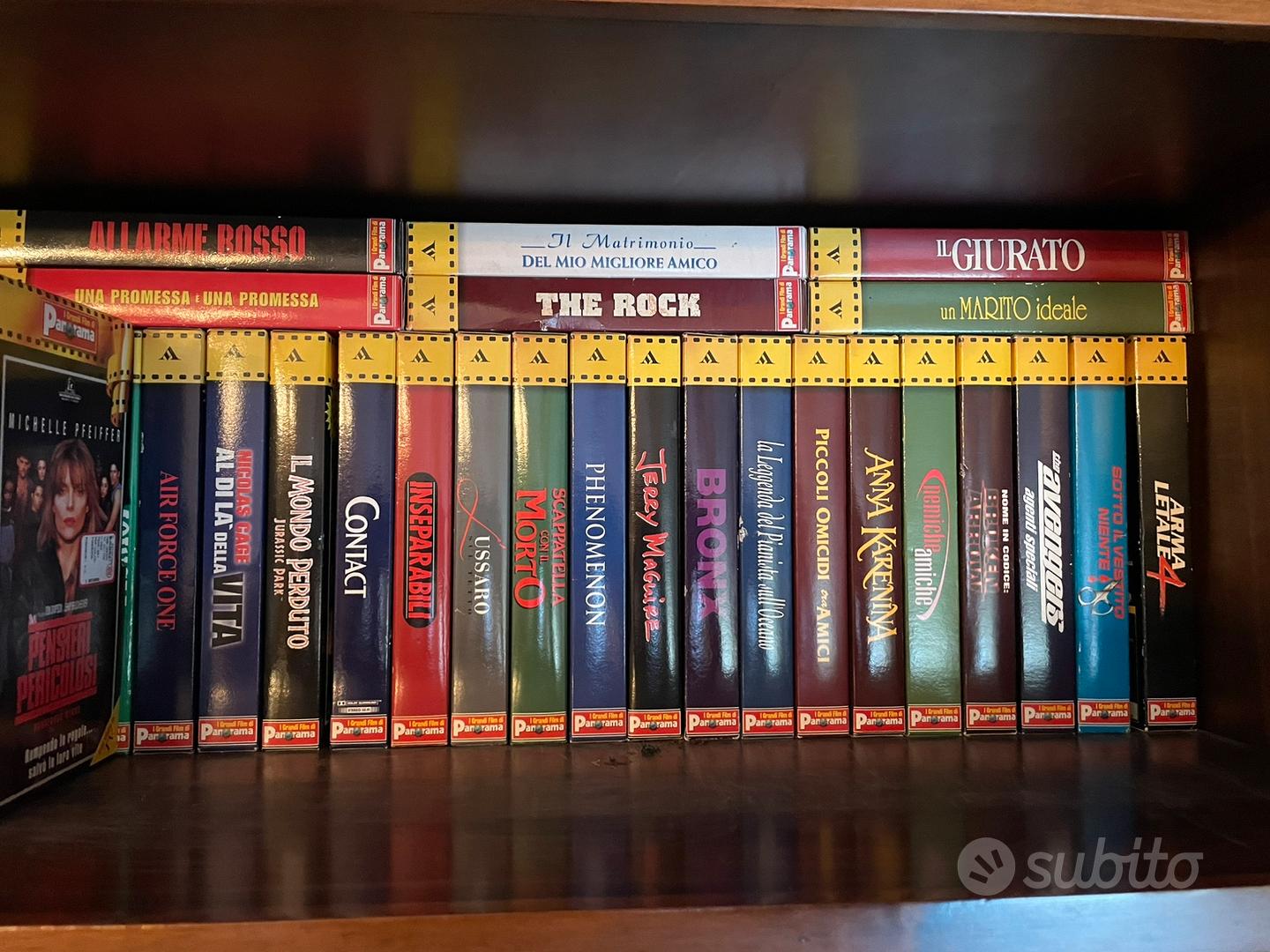 Lotto 46 vhs film blockbuster panorama - Audio/Video In vendita a Modena