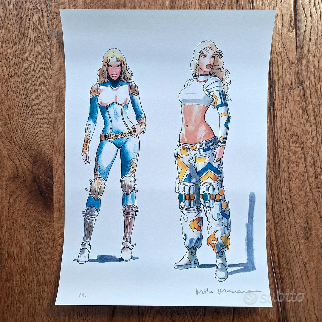 Milo Manara Barbarella Litografia firmata - Collezionismo In vendita a ...