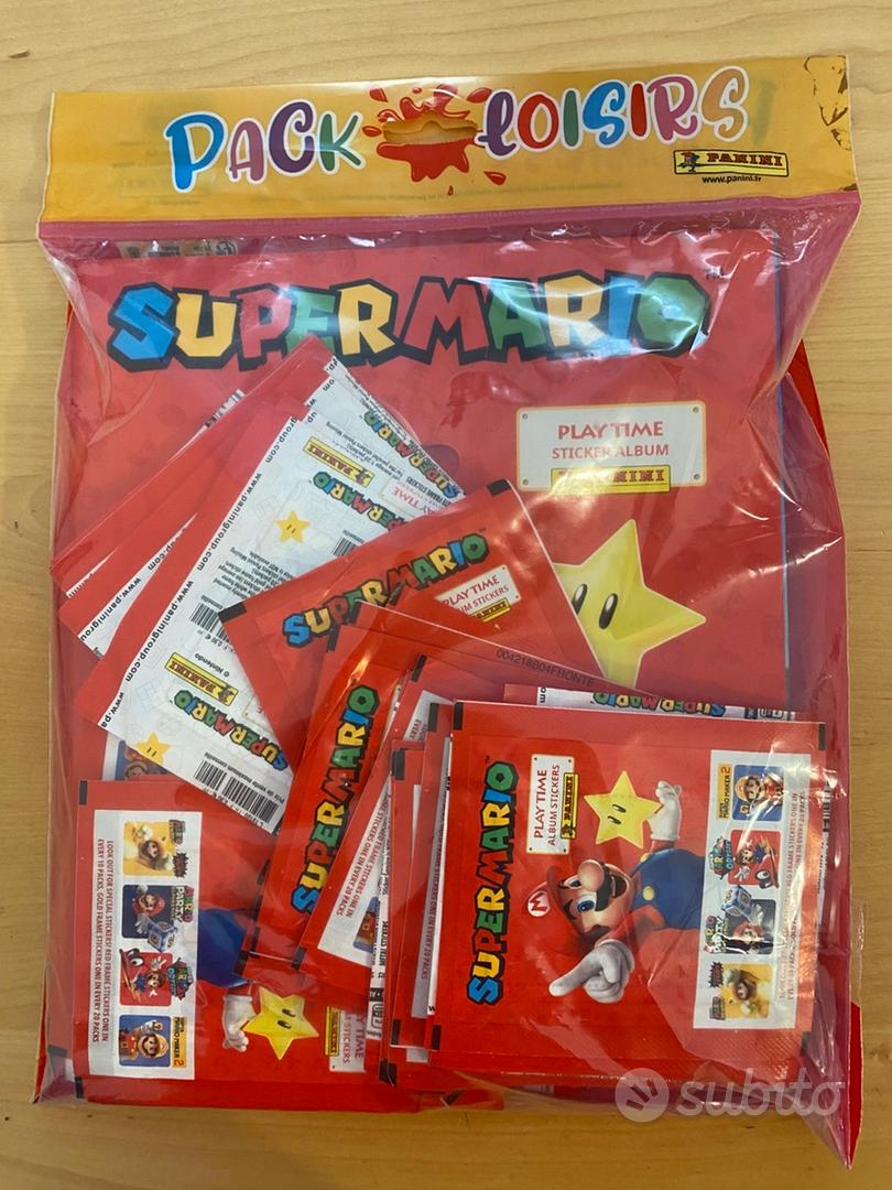 Pack album+50 bustine SuperMario playtime - Collezionismo In vendita a Roma