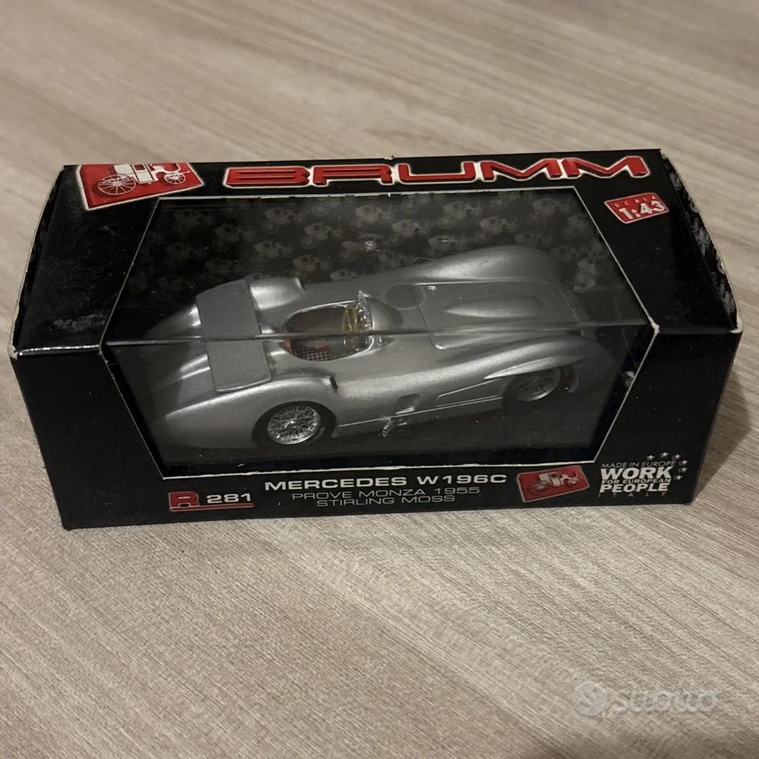 BRUMM F1 1:43 R281 -1955 Mercedes W196C S. Moss - Collezionismo In ...