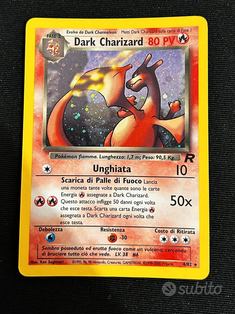 Carta Pokemon Dark Charizard (TR 4) - Collezionismo In vendita a Ferrara