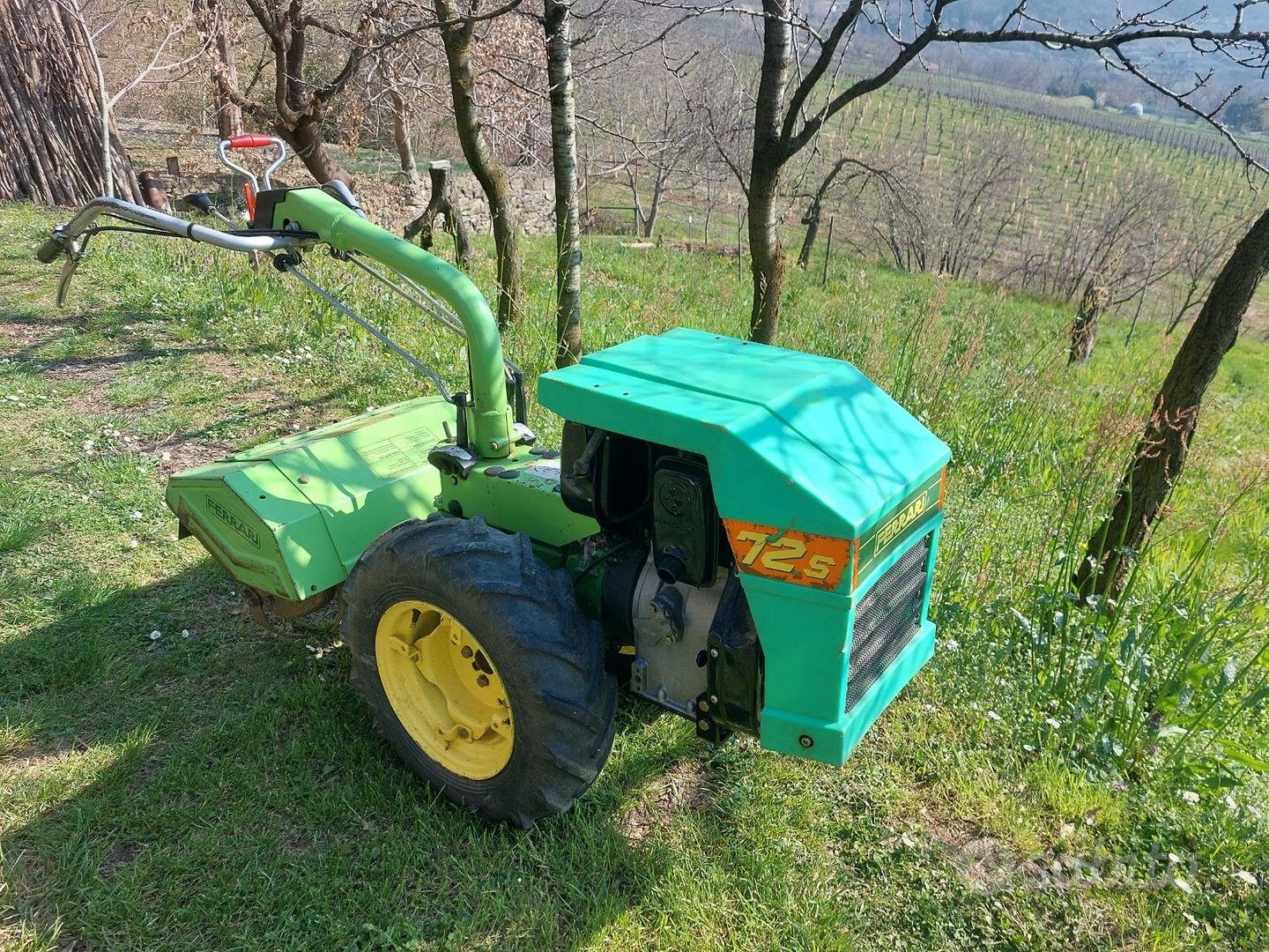 Motocoltivatore Ferrari 72S motozappa agricola - Giardino e Fai da te ...