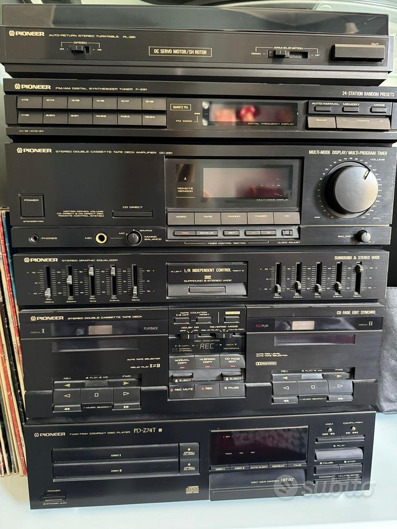 Impianto stereo Hi-fi vintage Pioneer anni 80-90 - Audio/Video In ...
