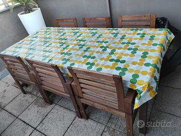 Tavolo grande Ikea applaro legno già smontato - Giardino e Fai da te In ...