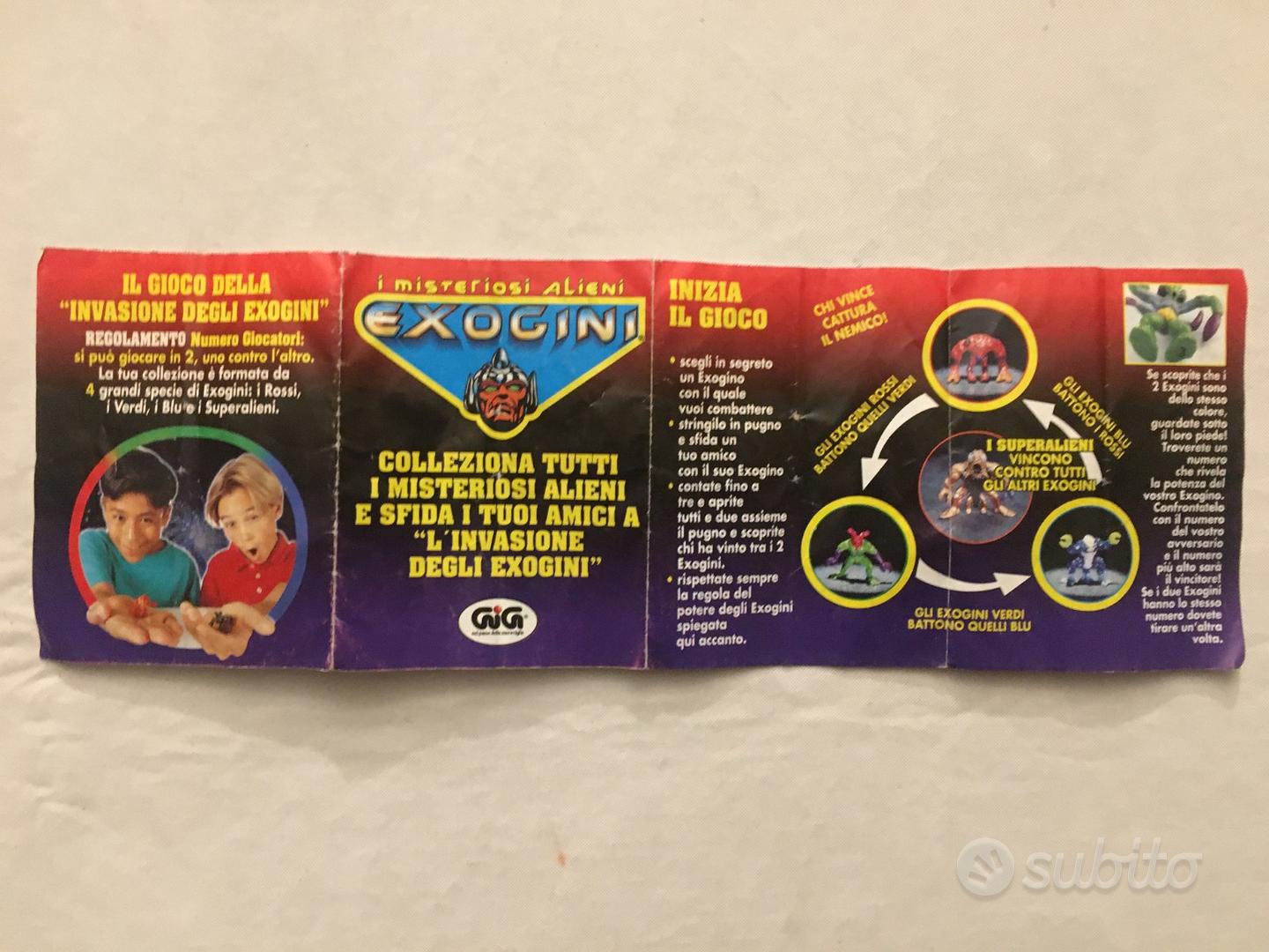 Cartina Exogini - Collezionismo In vendita a Milano