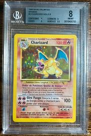 Charizard set base holo bgs 8 - Collezionismo In vendita a Genova