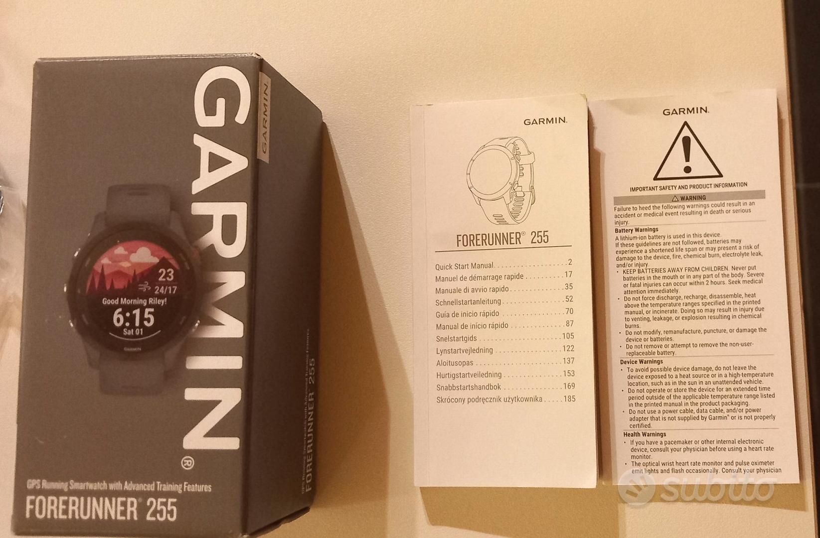 GARMIN FORERUNNER 255 - Sports In vendita a Bergamo